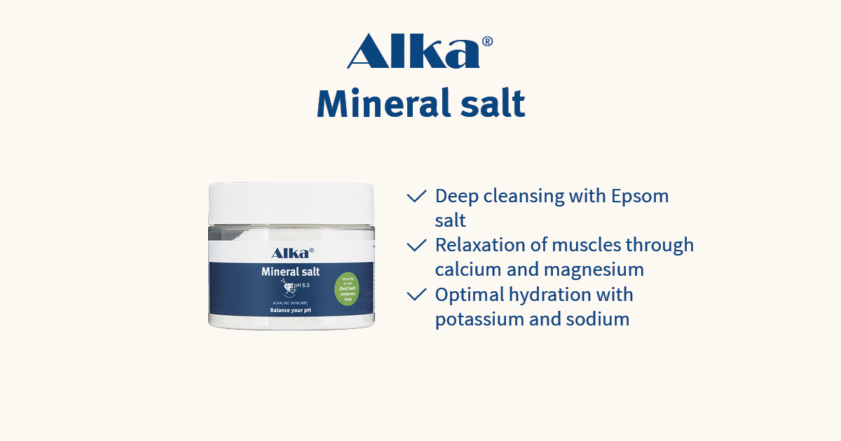 Alka® Mineral salt: Alkaline mineral salt pH 8,5