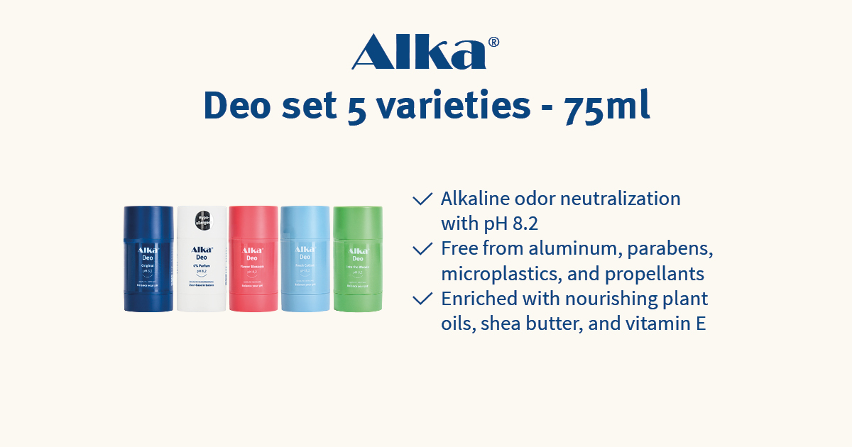 Alka® Deo Scent Package – 5 sticks, 75ml
