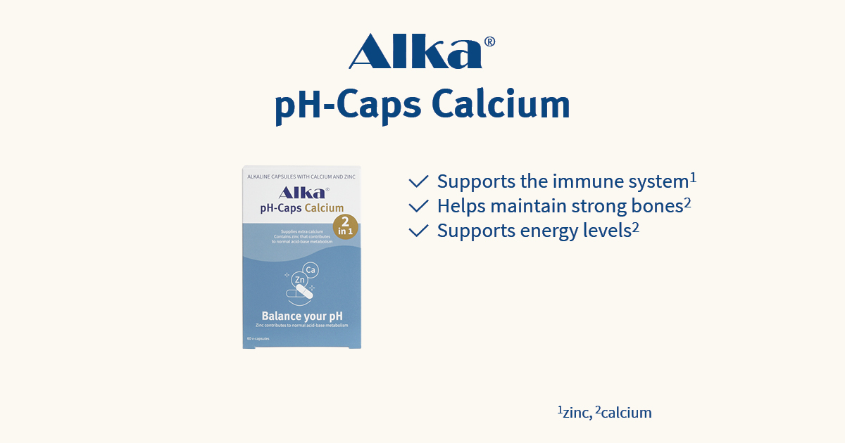 Alka® pH-Caps Calcium – Alkaline capsules