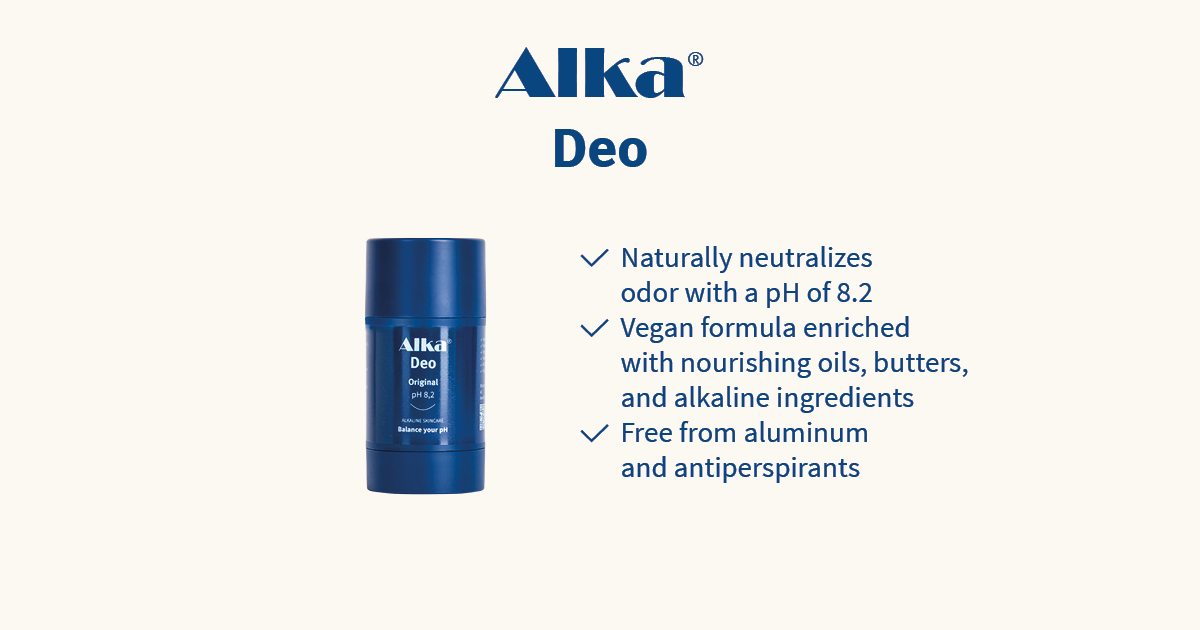 Alka® Deo: effective alkaline deodorant with natural ingredients ...