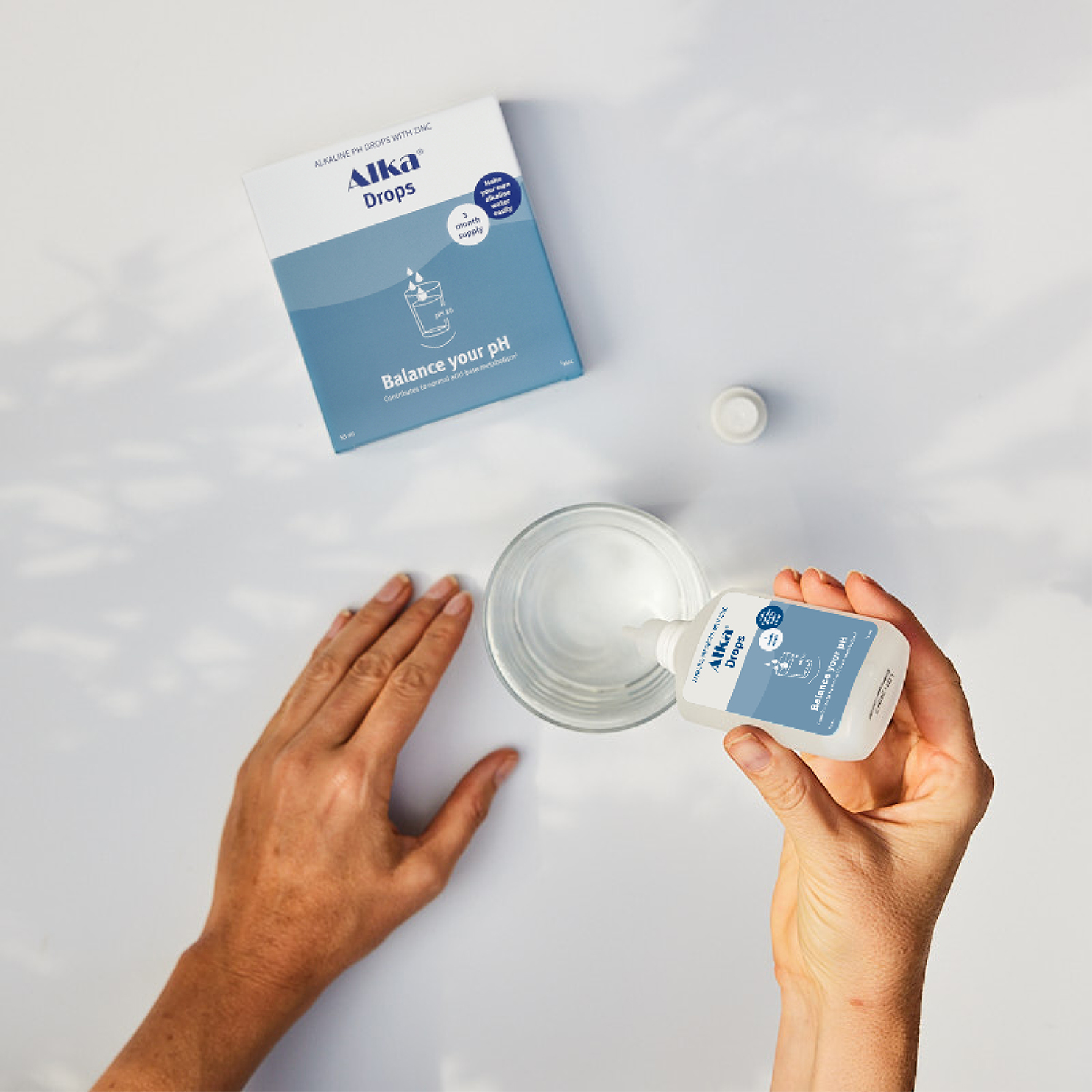 Alka Drops | Alkaline acid-base drops with zinc | pH booster drops