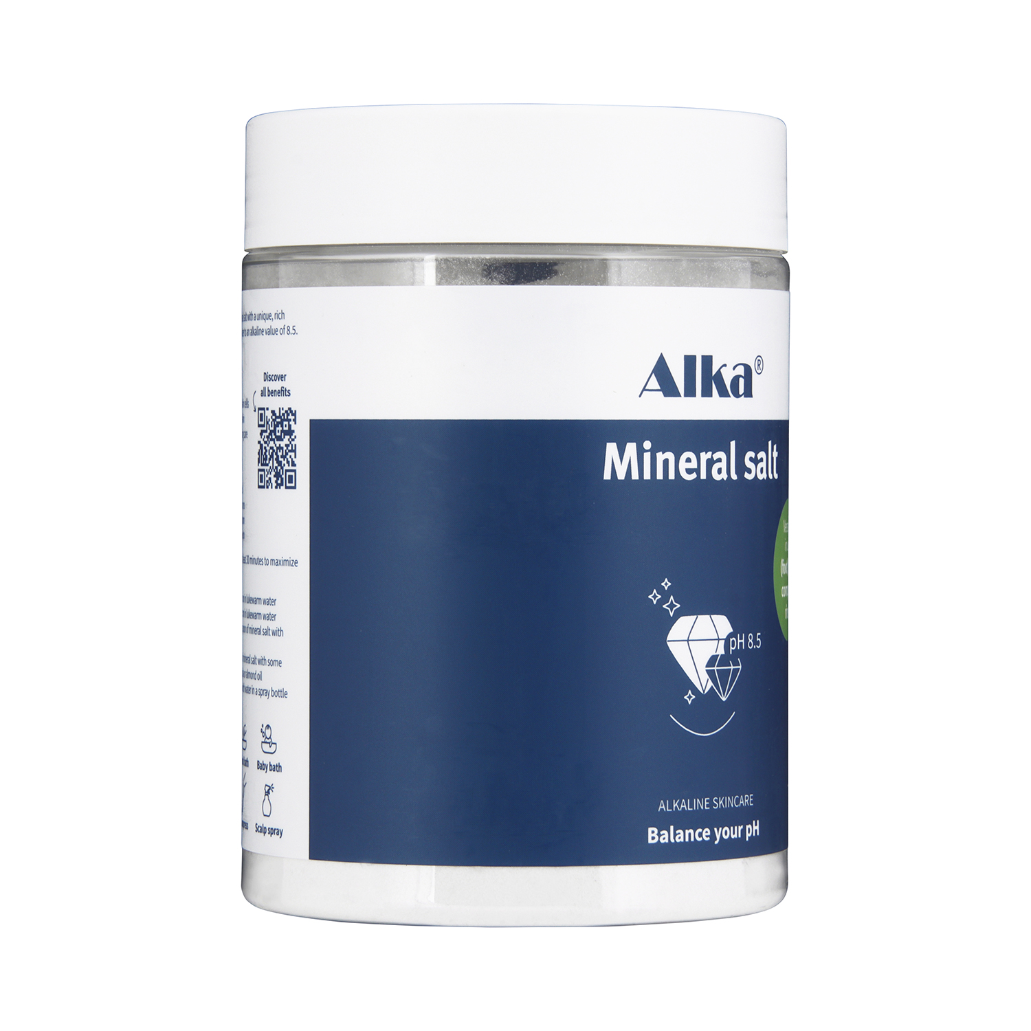Alka® Mineral salt: Alkaline mineral salt pH 8,5