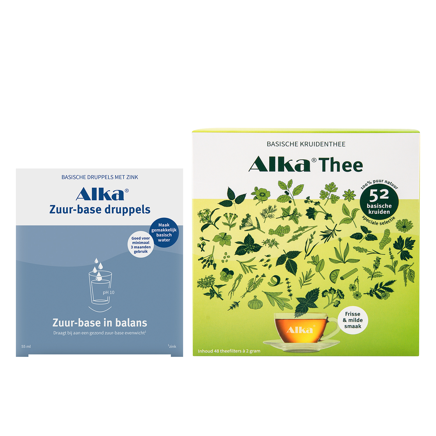Alka® Starter Package Drops |Alkaline water & herbal tea